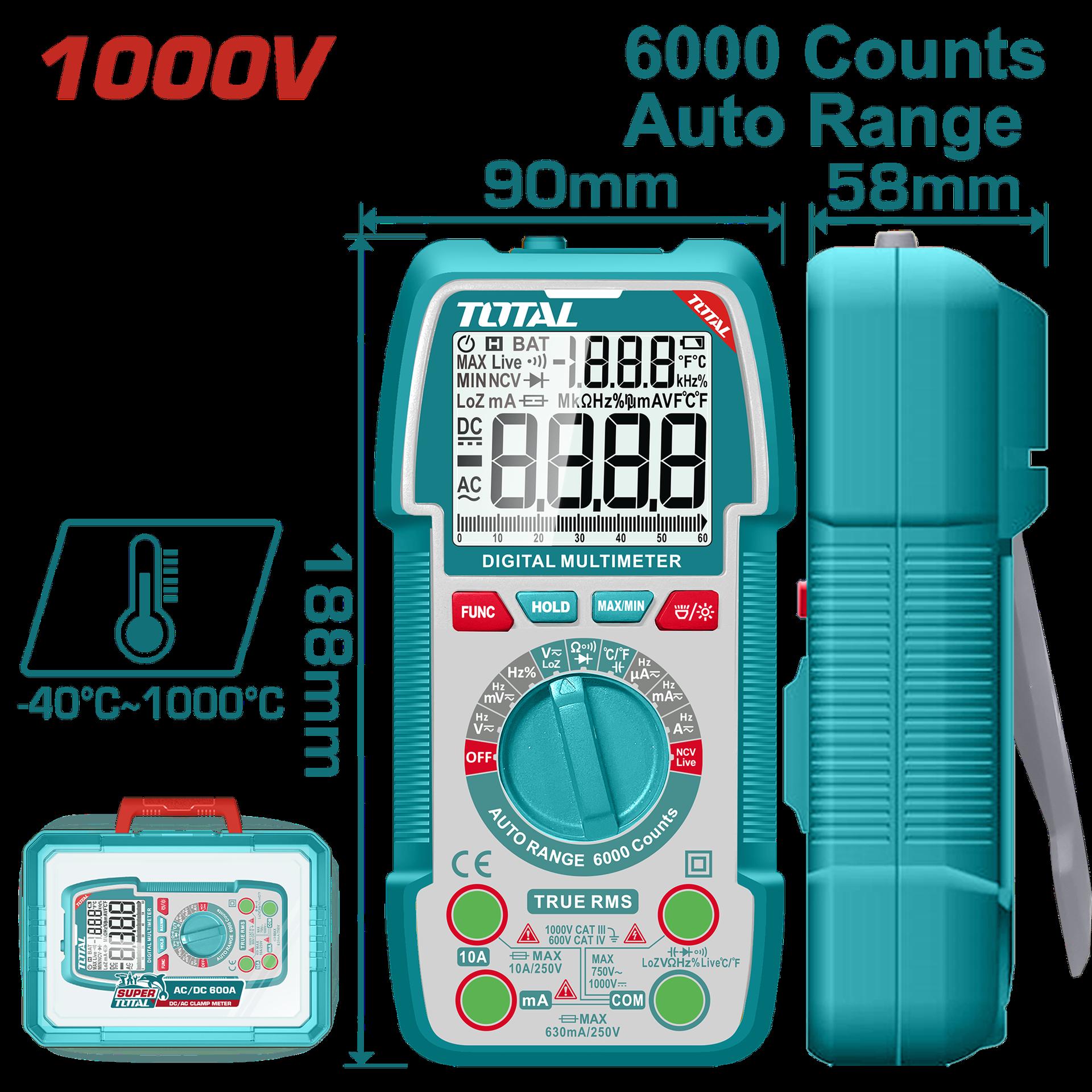 Tester Digital 1000V Industrial Super Total Tmt5310004 – tuhogaronline.com